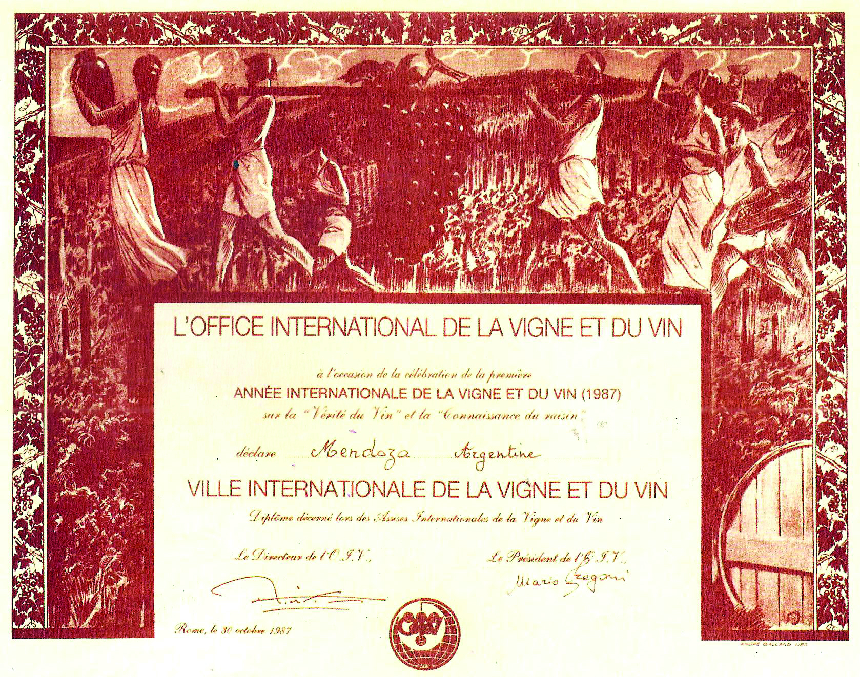 La Ciudad de Mendoza festeja los 30 años de la Capital Internacional del Vino – Prensa de la ...