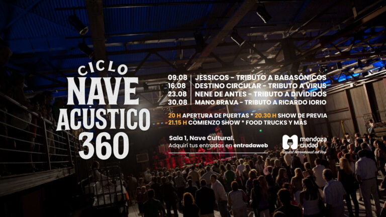 El rock nacional se vive en 360° con un ciclo acústico en la Nave ...